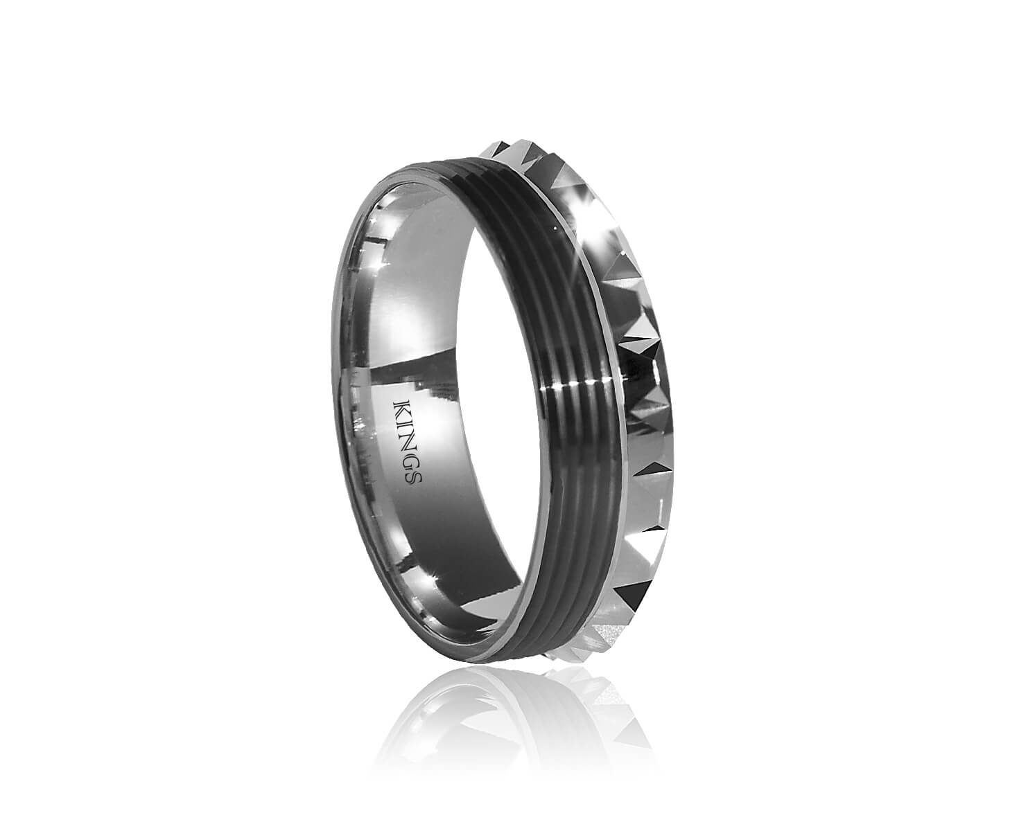 Mens White Gold Wedding Band Crown White Gold Ring Kings KINGS mens-white-gold-wedding-band-crown-white-gold-ring-kings-kings